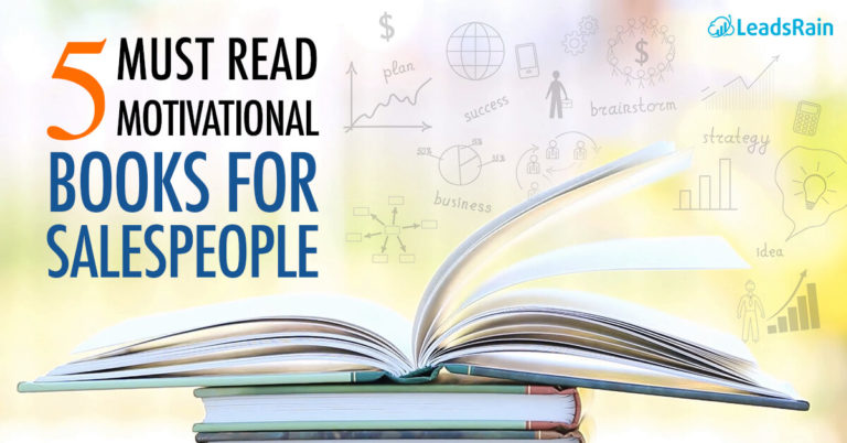 5 Must Read Books that Boost Sales Rep’s Productivity - LeadsRain