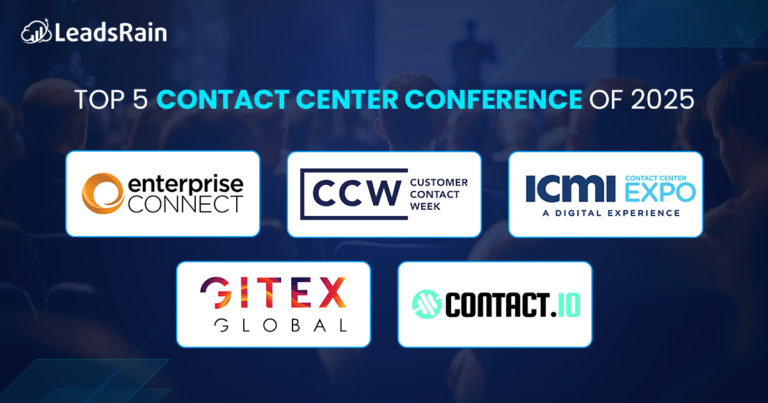 Top 5 Contact Center Conferences You Can’t Miss in 2025 - LeadsRain